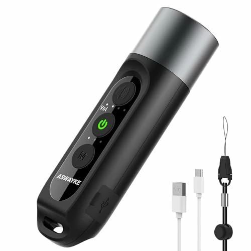ASWAYKE 電子ホイッスル IPX5防水 大音量 125db 充電式1000mAh【4段階 3種類のホイッスル音】電子笛 スポーツ 審判 防災 防犯 TAN K1 (Black)ブランド: aswaykeメーカー: ASWAYKE型番:...