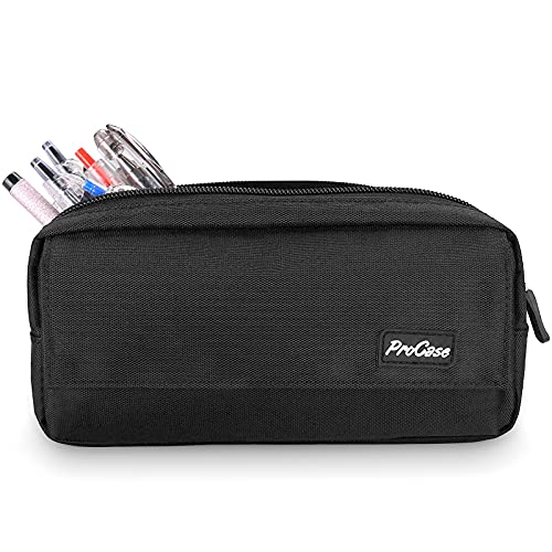 ProCase ペンケース 大容量 シンプル筆箱 ジッパー付き 学生用 社会人用 多機能 ?ブラックブランド: ProCaseメーカー: ProCase型番: VC-WJH05-BlackJAN: 4259405528626ProCase ...