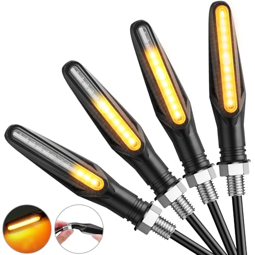 Justech LEDバイクウインカー オートバイ回転灯 12V 高輝度 転向ライト 4PCS (黄)ブランド: Justechメーカー: Justech型番: 13JAN: 0610877463152Justech LEDバイクウインカー...
