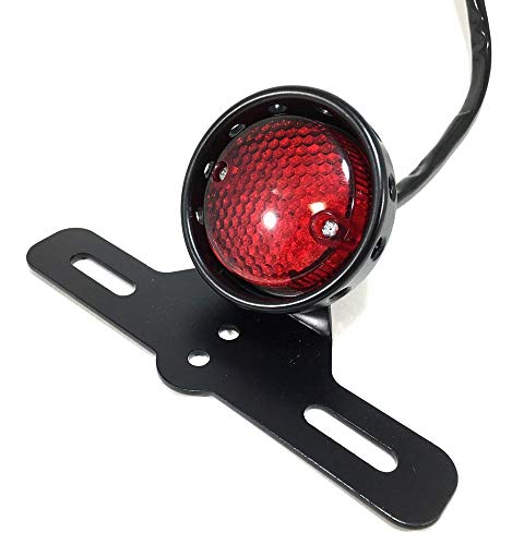 ONGMEIL ビンテージ LED テール ランプ ライト ナンバー灯 ステー 付き レッド レンズ バイク ドレスアップ カスタム パーツ 汎用ブランド: ONGMEILメーカー: ONGMEILJAN: 0799410008668ONG...
