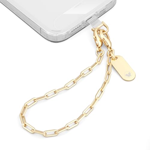 [UKON] スマホストラップ 携帯ストラップ チェーンストラップ 手首 斜め掛け用 金属製 軽量 紛失/落下防止 外出 旅行用 パッチ2枚付き ライトゴールド Shortブランド: UKON型番: UKON-A-JPJAN: 085007...