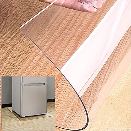 Bloomlover 冷蔵庫 マット PVC 透明 無味 70×90cm キズ 凹み 防止 フローリング 傷防止下敷 厚さ2mm 床保護シート 縮みなし 冷蔵庫耐震マット 洗濯機も適用 (70x90cm)ブランド: Bloomloverメー...