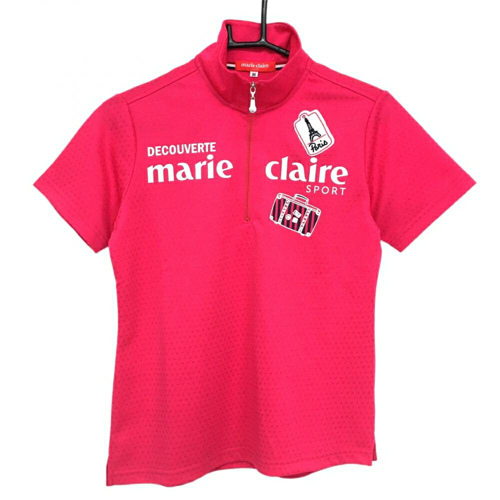 商品説明 ブランド marie claire アイテム 半袖ハイネックシャツ 表記サイズ M ※海外サイズの場合もございます。必ず実寸サイズをご確認ください。 実寸サイズ 　身幅：約45cm　袖丈：約17.5cm　肩幅：約37cm　着丈：約...