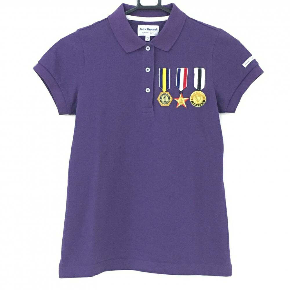 商品説明 ブランド Jack Bunny アイテム 半袖ポロシャツ 表記サイズ 0 ※海外サイズの場合もございます。必ず実寸サイズをご確認ください。 実寸サイズ 　身幅：約42.5cm　袖丈：約14cm　肩幅：約33cm　着丈：約57cm ...
