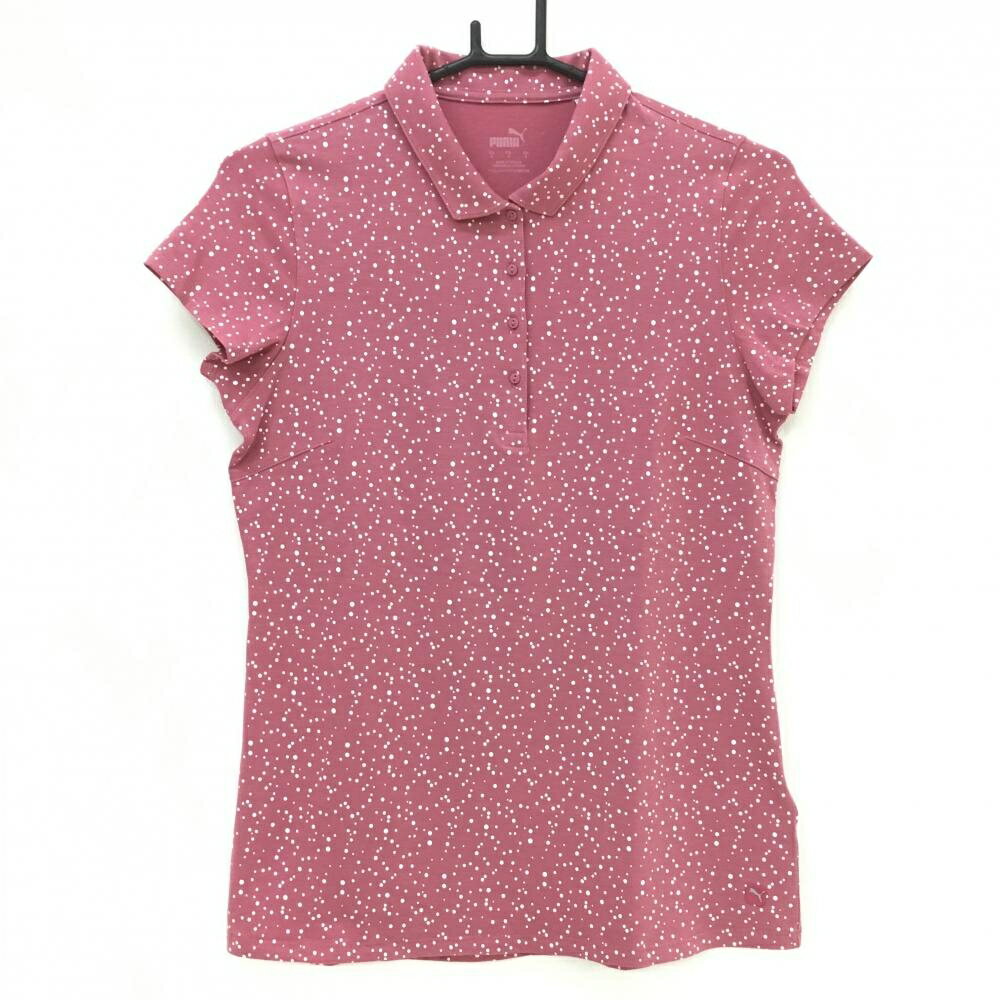 商品説明 ブランド PUMA アイテム 半袖ポロシャツ 表記サイズ US-S ※海外サイズの場合もございます。必ず実寸サイズをご確認ください。 実寸サイズ 　身幅：約44.5cm　袖丈：約13cm　肩幅：約34.5cm　着丈：約65cm ※...