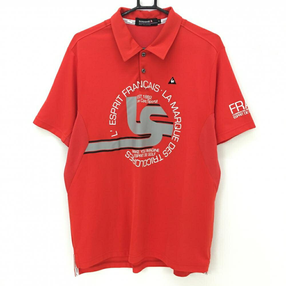 商品説明 ブランド le coq sportif アイテム 半袖ポロシャツ 表記サイズ LL ※海外サイズの場合もございます。必ず実寸サイズをご確認ください。 実寸サイズ 　身幅：約57cm　袖丈：約24.5cm　肩幅：約46.5cm　着丈...