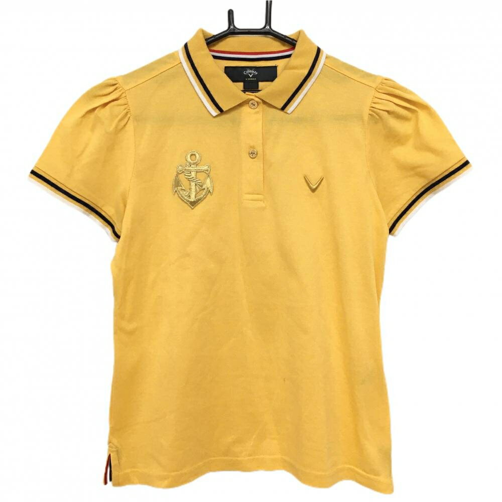 商品説明 ブランド Callaway アイテム 半袖ポロシャツ 表記サイズ L ※海外サイズの場合もございます。必ず実寸サイズをご確認ください。 実寸サイズ 　身幅：約45cm　袖丈：約17cm　肩幅：約35cm　着丈：約55cm ※実寸サ...