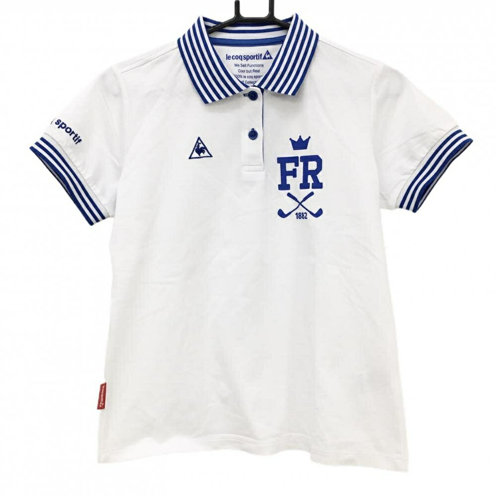 商品説明 ブランド le coq sportif アイテム 半袖ポロシャツ 表記サイズ L ※海外サイズの場合もございます。必ず実寸サイズをご確認ください。 実寸サイズ 　身幅：約47cm　袖丈：約17cm　肩幅：約37cm　着丈：約56....