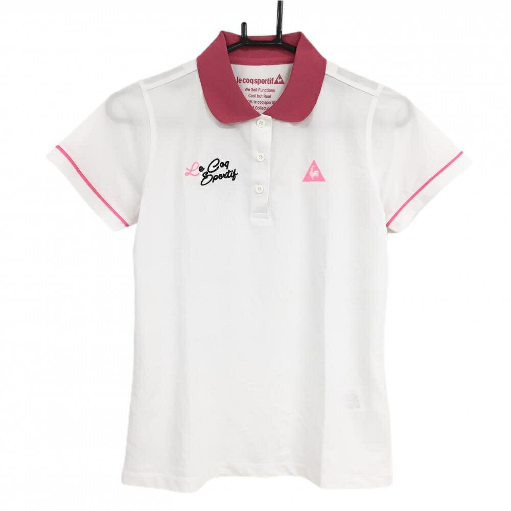 商品説明 ブランド le coq sportif アイテム 半袖ポロシャツ 表記サイズ M ※海外サイズの場合もございます。必ず実寸サイズをご確認ください。 実寸サイズ 　身幅：約44cm　袖丈：約16cm　肩幅：約34cm　着丈：約58....