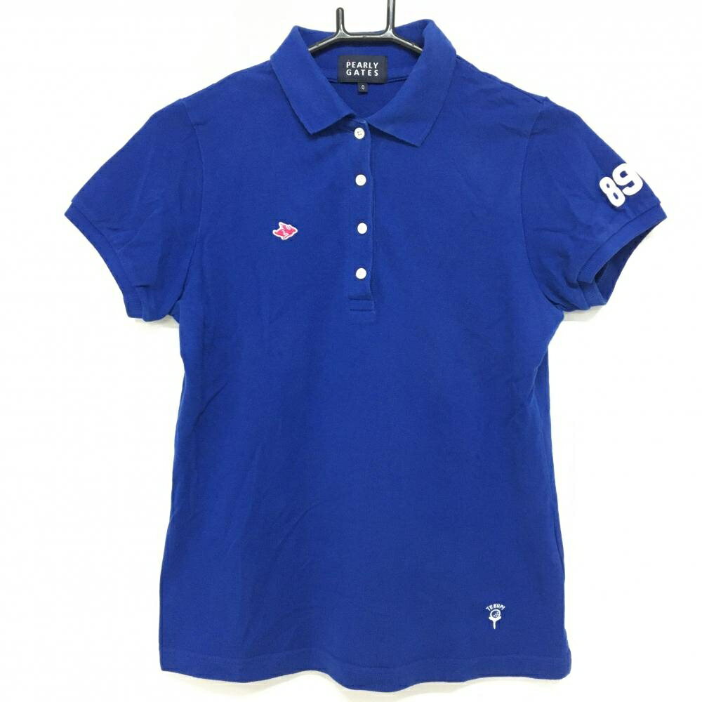 商品説明 ブランド PEARLY GATES アイテム 半袖ポロシャツ 表記サイズ 0 ※海外サイズの場合もございます。必ず実寸サイズをご確認ください。 実寸サイズ 　身幅：約45.5cm　袖丈：約16cm　肩幅：約34cm　着丈：約56....