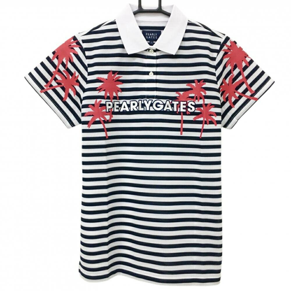 商品説明 ブランド PEARLY GATES アイテム 半袖ポロシャツ 表記サイズ 1 ※海外サイズの場合もございます。必ず実寸サイズをご確認ください。 実寸サイズ 　身幅：約46cm　袖丈：約16cm　肩幅：約35cm　着丈：約61cm ...