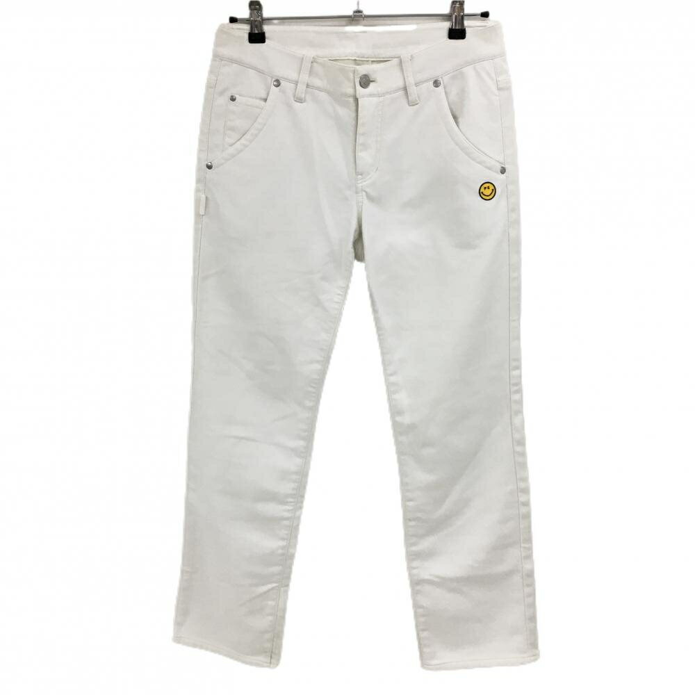 商品説明 ブランド PEARLY GATES アイテム パンツ 表記サイズ 2 ※海外サイズの場合もございます。必ず実寸サイズをご確認ください。 実寸サイズ 　ウエスト：約40cm　股上：約22.5cm　股下：約72cm　もも幅：約26.5...