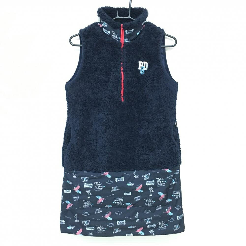 商品説明 ブランド Paradiso アイテム ノースリーブ中綿ワンピース 表記サイズ L ※海外サイズの場合もございます。必ず実寸サイズをご確認ください。 実寸サイズ 　身幅：約47.5cm　袖丈：約-cm　肩幅：約34.5cm　着丈：約...