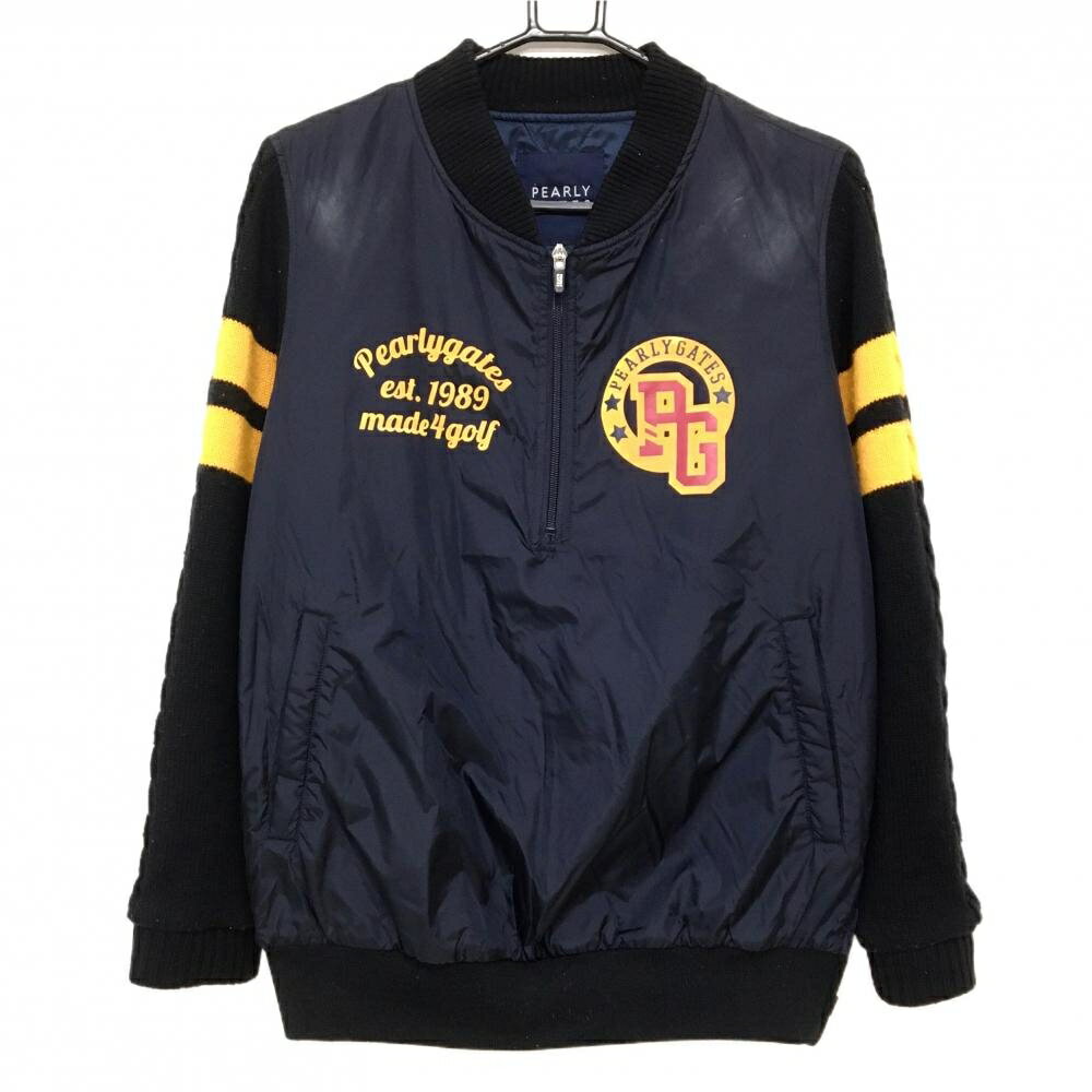 商品説明 ブランド PEARLY GATES アイテム 異素材中綿ブルゾン 表記サイズ 1 ※海外サイズの場合もございます。必ず実寸サイズをご確認ください。 実寸サイズ 　身幅：約52.5cm　袖丈：約58cm　肩幅：約41.5cm　着丈：...