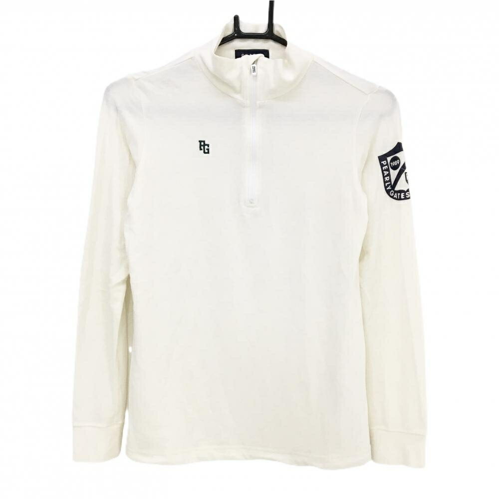 商品説明 ブランド PEARLY GATES アイテム 長袖ハイネックシャツ 表記サイズ 0 ※海外サイズの場合もございます。必ず実寸サイズをご確認ください。 実寸サイズ 　身幅：約42cm　袖丈：約57cm　肩幅：約35cm　着丈：約59...