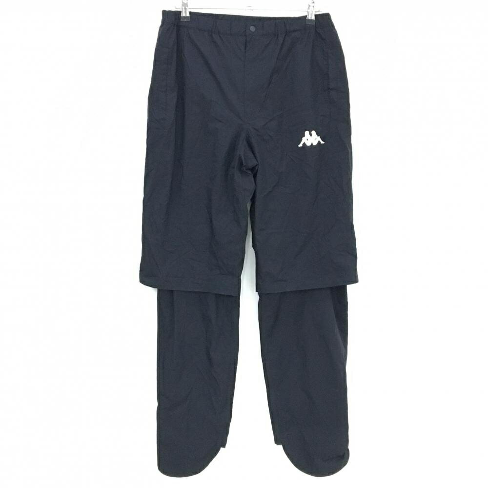 商品説明 ブランド Kappa アイテム レインパンツ 表記サイズ LL ※海外サイズの場合もございます。必ず実寸サイズをご確認ください。 実寸サイズ 　ウエスト：約39.5cm　股上：約32cm　股下：約37/73.5cm　もも幅：約34...