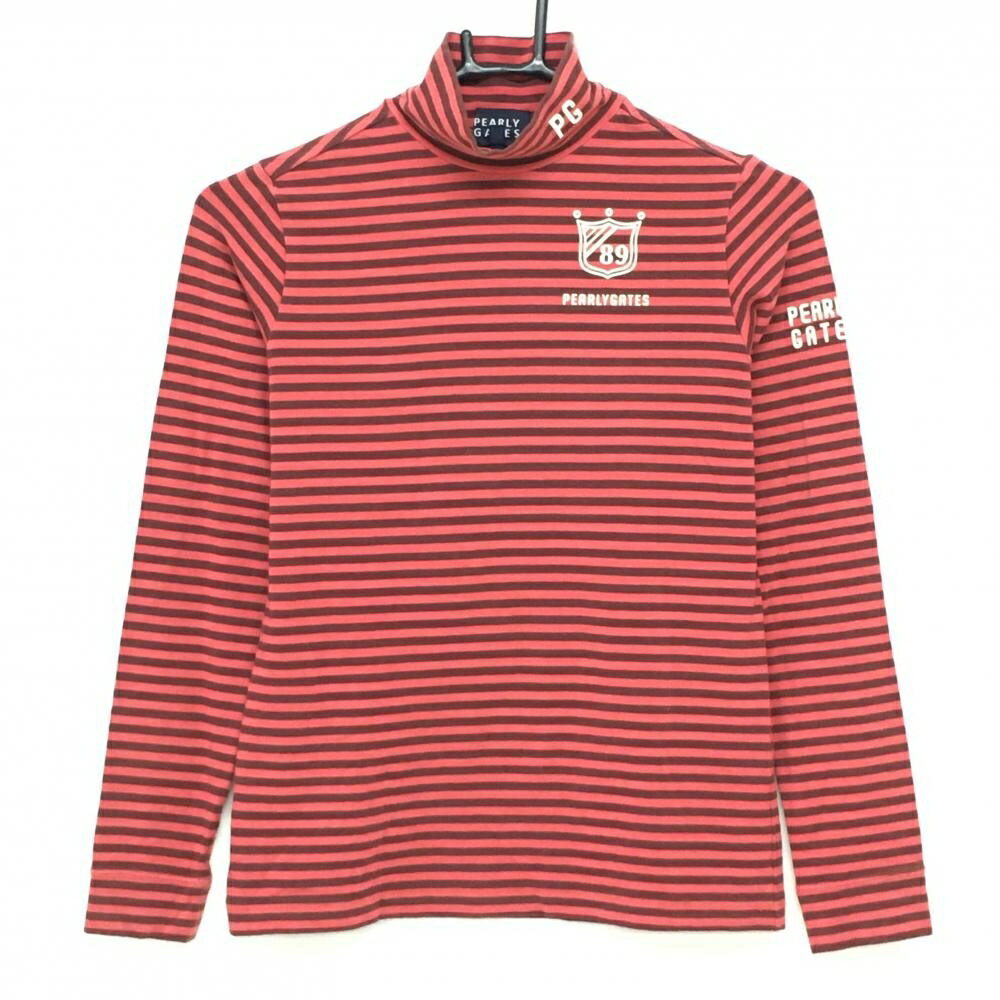 商品説明 ブランド PEARLY GATES アイテム 長袖ハイネックシャツ 表記サイズ 0 ※海外サイズの場合もございます。必ず実寸サイズをご確認ください。 実寸サイズ 　身幅：約41cm　袖丈：約55cm　肩幅：約33.5cm　着丈：約...