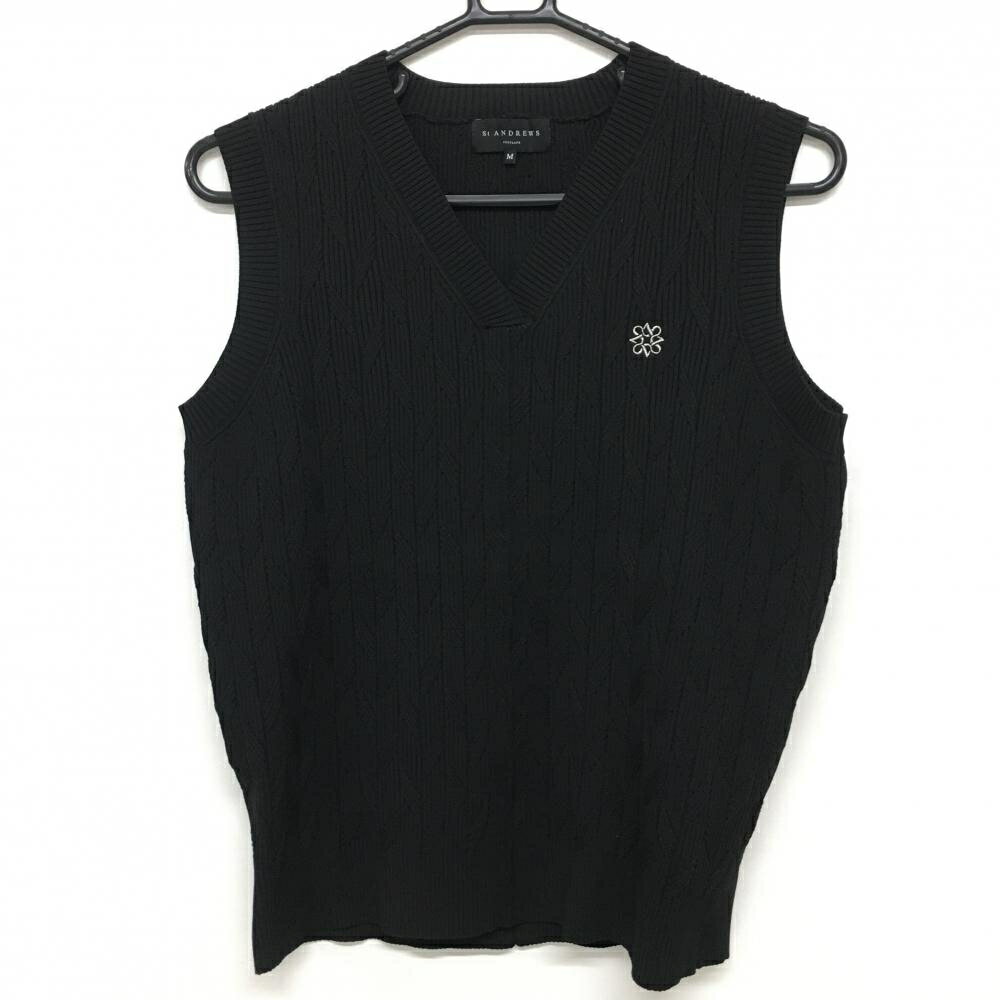 商品説明 ブランド St ANDREWS アイテム ニットベスト 表記サイズ M ※海外サイズの場合もございます。必ず実寸サイズをご確認ください。 実寸サイズ 　身幅：約47cm　袖丈：約-cm　肩幅：約38cm　着丈：約57cm ※実寸サ...