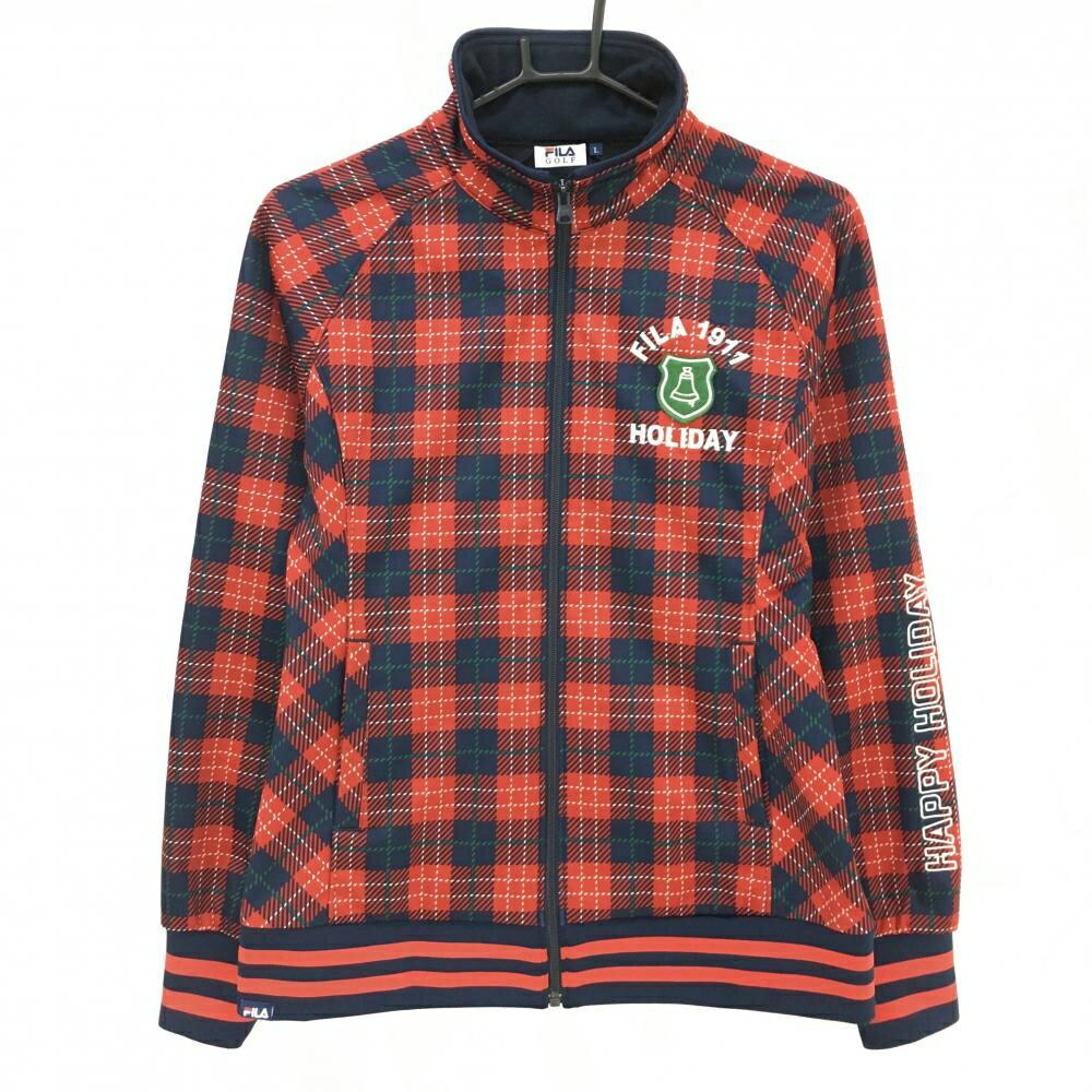 商品説明 ブランド FILA GOLF アイテム ジャケット 表記サイズ L ※海外サイズの場合もございます。必ず実寸サイズをご確認ください。 実寸サイズ 　ゆき丈：約83cm　身幅：約48cm　着丈：約60.5cm ※実寸サイズの採寸方法...
