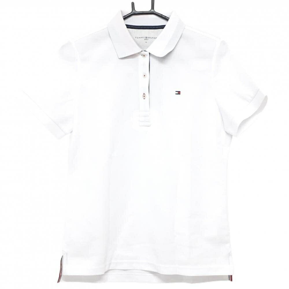 商品説明 ブランド Tommy Hilfiger Golf アイテム 半袖ポロシャツ 表記サイズ LL ※海外サイズの場合もございます。必ず実寸サイズをご確認ください。 実寸サイズ 　身幅：約50cm　袖丈：約19.5cm　肩幅：約38.5...