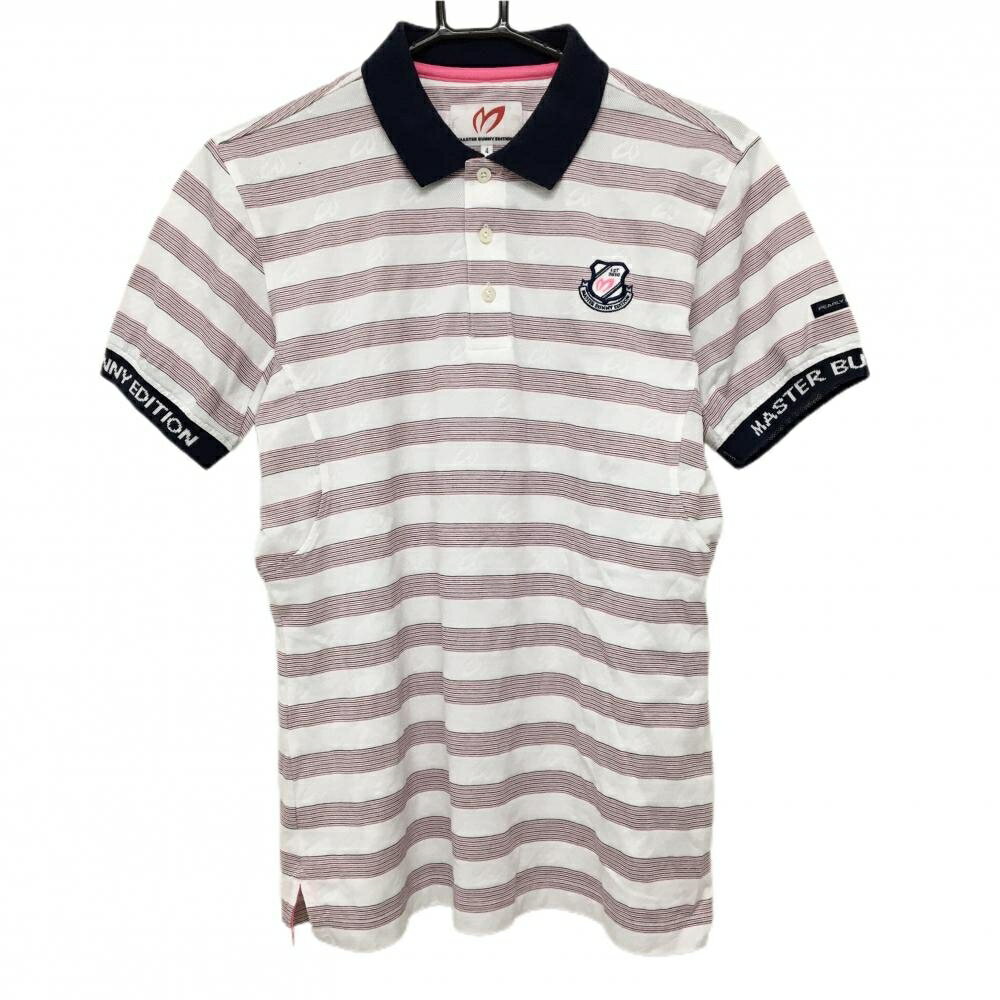 商品説明 ブランド MASTER BUNNY EDITION アイテム 半袖ポロシャツ 表記サイズ 4 ※海外サイズの場合もございます。必ず実寸サイズをご確認ください。 実寸サイズ 　身幅：約51.5cm　袖丈：約20cm　肩幅：約42.5...