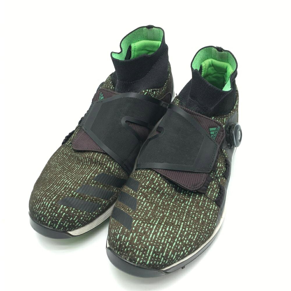 商品説明 ブランド adidas アイテム ゴルフシューズ 表記サイズ 26.5 ※海外サイズの場合もございます。必ず実寸サイズをご確認ください。 実寸サイズ 　アウトソール全長：約30cm　アウトソール最大幅：約11.5cm ※実寸サイズ...