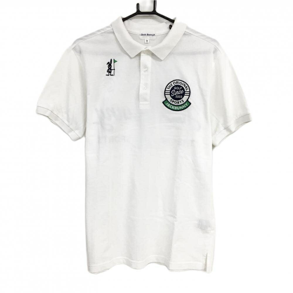 商品説明 ブランド Jack Bunny アイテム 半袖ポロシャツ 表記サイズ 7 ※海外サイズの場合もございます。必ず実寸サイズをご確認ください。 実寸サイズ 　身幅：約55cm　袖丈：約21cm　肩幅：約46cm　着丈：約68cm ※実...