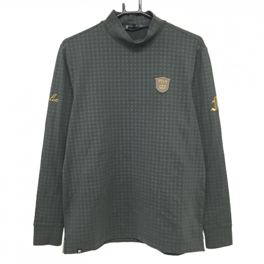 商品説明 ブランド FILA GOLF アイテム 長袖ハイネックシャツ 表記サイズ L ※海外サイズの場合もございます。必ず実寸サイズをご確認ください。 実寸サイズ 　身幅：約53cm　袖丈：約62cm　肩幅：約44cm　着丈：約67.5c...