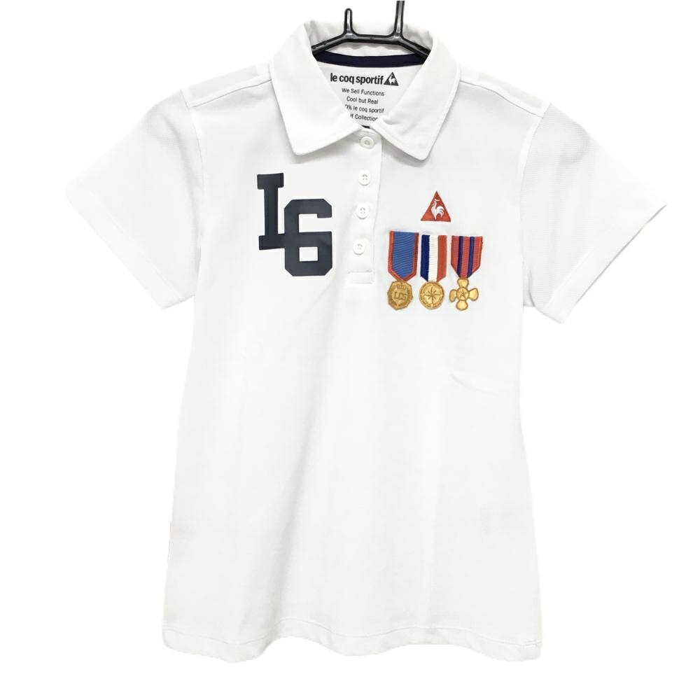 商品説明 ブランド le coq sportif アイテム 半袖ポロシャツ 表記サイズ M ※海外サイズの場合もございます。必ず実寸サイズをご確認ください。 実寸サイズ 　身幅：約43cm　袖丈：約14.5cm　肩幅：約35cm　着丈：約5...
