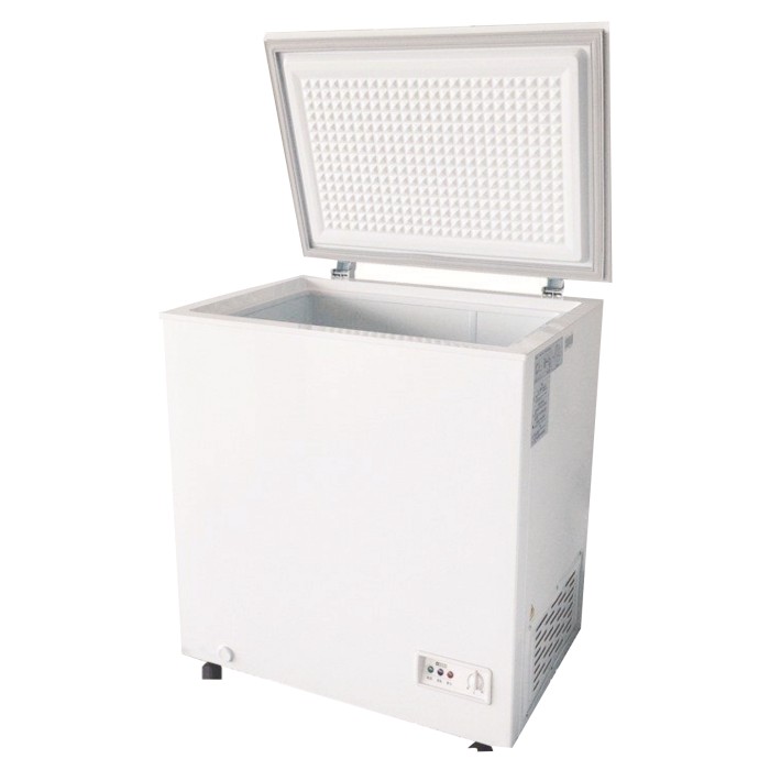 商品情報商品名冷凍ストッカー152-OR外形寸法（mm）754×564×845製品重量35kg内容量140リットル商品説明確かな冷凍能力を証明するフォースターマーク付き製品。あらゆる食材に対応できる冷凍機能調整ダイヤル付き。庫内は清潔感のあ...