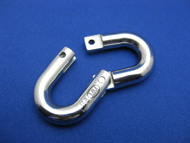 ステンレスJジョイントJJ-8です。太さ8ミリ、全長54ミリです。