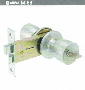 【楽天市場】ミワロック特殊錠M-66（M66）☆☆ミワ 美和 MIWA☆M-66☆ミワ 美和 MIWA☆☆ 玄関 ドア 扉 修理 補修 交換 部品 パーツ：リプレ カギとドア廻り金物専門店