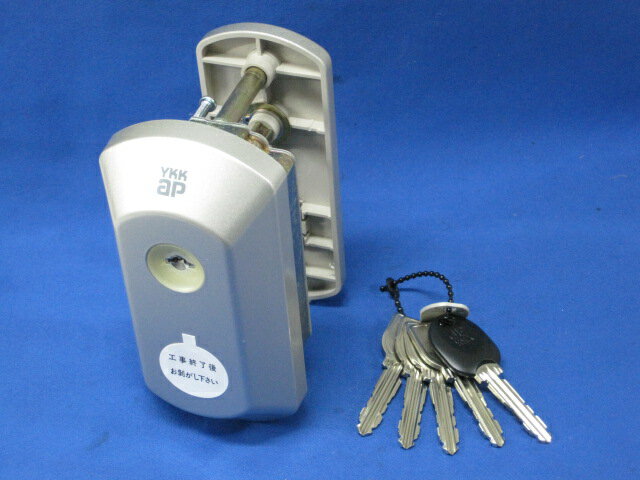 YKKap 玄関錠 NEWデュガード ラフィール 交換用シリンダー URシリンダー シルバー 子鍵5本付(更に追加のコピーキーがご入用の場合はこちらへお願いいたします)