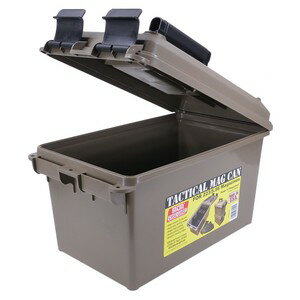 MTM マガジンボックス マグケースM4やM16のマガジンが15本収納できるマガジンボックスMTM CASE-GARD(MTMケースガード)のM4/M16マグに対応した樹脂製のマガジンボックスです。内部のパッドはマガジン1本分のサイズにカッ...