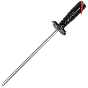 ディーエムティー Diamond Sharpening ハンドル付き大きなガードが付いたハンドルで安全に研磨が可能な砥石硬い金属を研磨するため、ダイヤモンドを使ったシャープナーの製造・販売を行うメーカー「DMT」の ダイヤモンド シャープニ...
