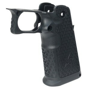 ノヴァ 樹脂製 スタッカート個性的なデザインと高機能なカスタムグリップで、最高の射撃体験NOVA製のカスタムグリップです。東京マルイ製ガスブローバックガン「ハイキャパ」シリーズに対応したカスタムグリップで、適切なサイズ設計によりスムーズに取...