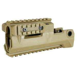 IMIディフェンス Handguard Rail System ボトムレイル取り外し可能側面と底部のレールを脱着できる高剛性なAK用クワッドレール実用性を重視した優れたデザインの製品を展開するイスラエルのガンパーツメーカー「IMI DEFE...