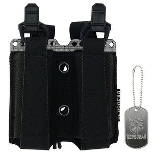 レプズギア ハンドガン用 伸縮式タクティカルシーンを制する。REPSGEAR ダブルマガジンポーチ手頃な価格で高品質なプロダクトを展開する「レプズギア」。「FERRO CONCEPTS - Double Elastic Pistol」をモデ...
