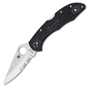 折りたたみナイフ スパイダルコ「SPYDERCO 折りたたみナイフ C11PSBK デリカ4」1990年の発売以来、改良を重ねてきたロングセラーモデル、デリカです。スパイダルコ独特のサムホールはワンハンドでブレードの開閉を可能にしています。...