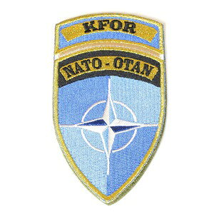 British Army パッチ ナイロンNATOコソボ任務を象徴する英国軍ベルクロワッペン■軍放出品のご購入を検討されているお客様へ。ご購入前に必ず下記の説明文、注意文を最後までご一読いただきますようお願い致します。NATOの一員として各...