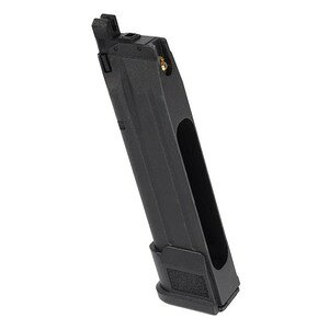 SIG SAUER ガスブローバック 米軍正式採用拳銃M17 CO2ガスブローバックの国内向けスペアマガジンSIG AIR製「M17 CO2 GBB」専用のスペアマガジンです。実物のエクステンデッドタイプのマガジンを再現し、BB装弾数は実弾...