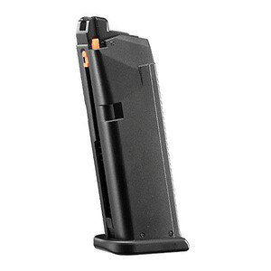 TOKYO MARUI 予備マグ グロック19G19シリーズに使用できるVer.2.0 マガジン世界トップレベルの高品質なエアソフトガンを展開する国内メーカー「東京マルイ」のスペアマガジン。実銃用マガジンをイメージしたオレンジカラーのフォロ...