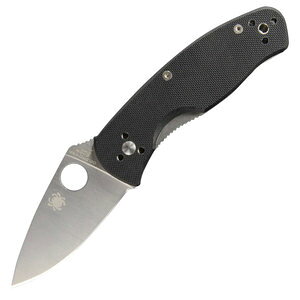 折りたたみナイフ スパイダルコ「SPYDERCO 折りたたみナイフ C136GP パーシスタンス」スパイダルコのライナーロック式フォルダーです。滑りにくいチェッカリングされたG10製のハンドル、ブレードには大きなサムホールが空けられワンハン...