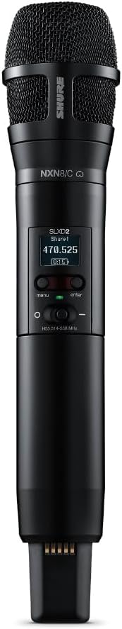 商品情報メーカー名SHURE型番SLXD2/N8CB電源のタイプバッテリー式サイズ37 x 37 x 176 mm電池の数2 単3形 電池【正規品】SHURE シュア SLXD2/N8CB Nexadyne 8/C マイクカプセル付きワイヤ...