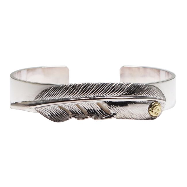 ※原宿実店舗の在庫が無い場合、3日〜2週間程度のお時間がかかる場合が御座います。 ※サイズはS.M.Lからお選び頂けます。 ※平打ちバングルは装着する際と外す際に、多少広げたり絞ったりする事が可能です。 ただし、広げすぎたり、絞り過ぎたりし...