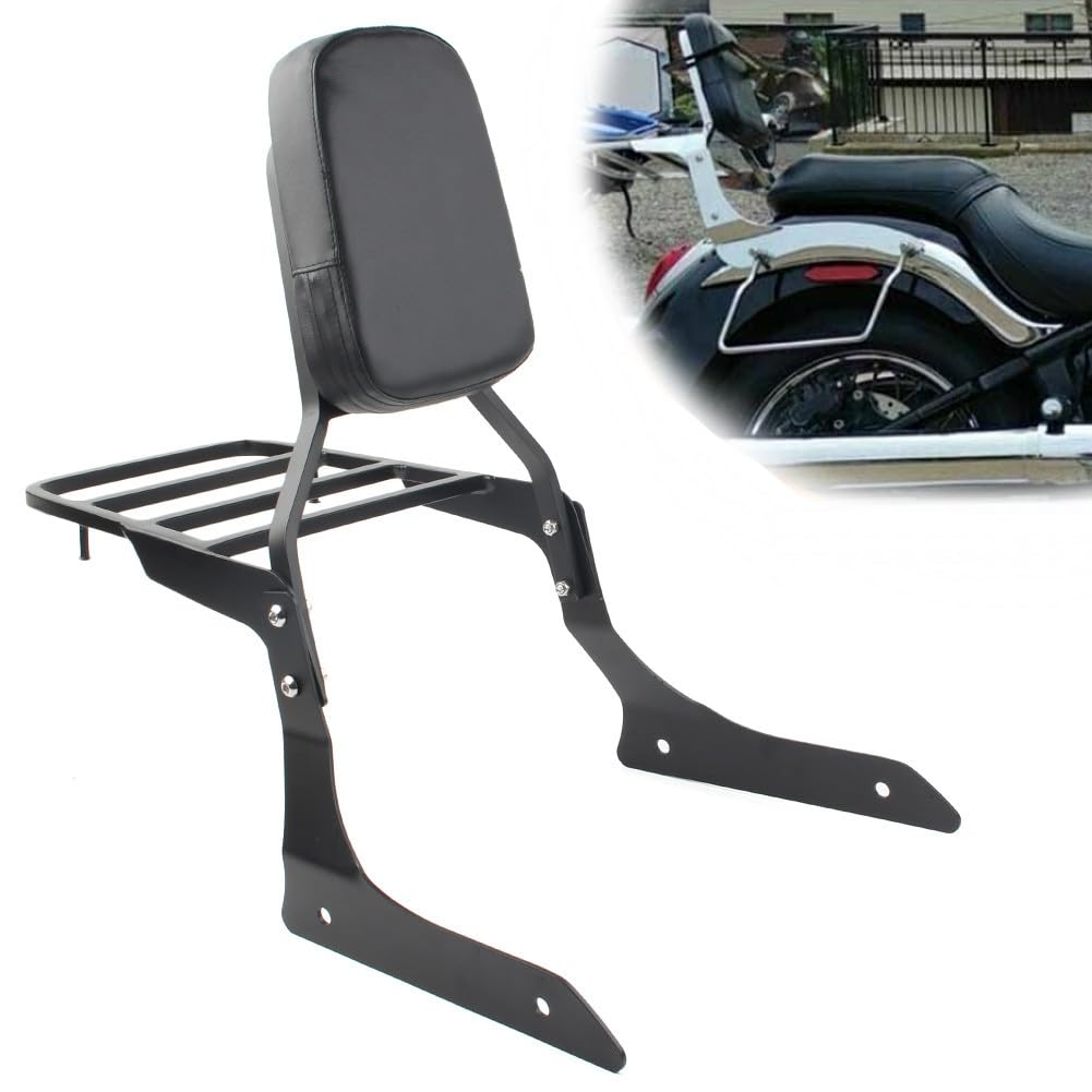 【型番対応】2011-2017 ストライカー 1300 XVS1300向けします。 【商品内容】バックレストシーシーバー（ラゲッジラック付き） 【機能性】このバイクバックレストは、柔らかいクッションを使用して、後部乗客のシーシーバーは、乗客...