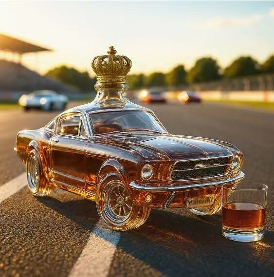 お酒好きを虜にする、クラシックカーデザインのウイスキーボトルが登場商品の魅力インパクト大のデザイン:フォードマスタングを忠実に再現したカー型ボトルで、置くだけでインテリアとしても映えます。高品質ガラス製:透明感のある強化ガラスで、お酒の色や...