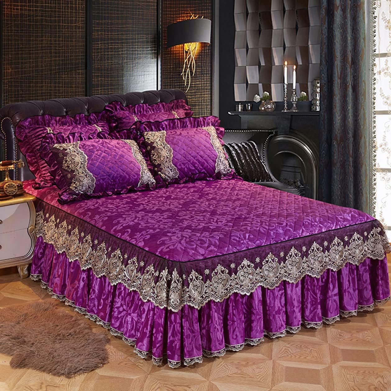 説明サイズ:単品150x200cm(ベッドスカート150x200cmx1点);180x200cm(ベッドスカート180x200cmx1点);180x220cm(ベッドスカート180x220cmx1点);200x220cm(ベッドスカート20...