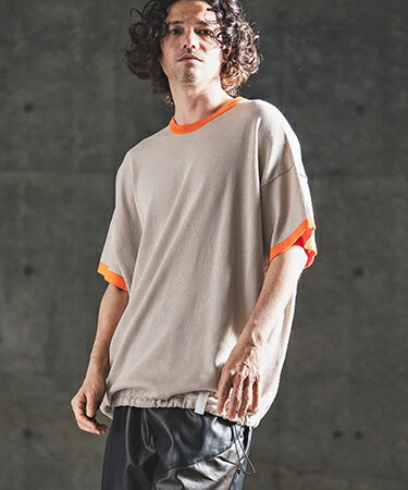 LT.GRAY CHARCOAL LT.BEIGE SMOKE.BLUE ▼製品説明 【by CAMBIO】 --CAMBIO -- 175cm B90-W73-H89 靴26.5cmのモデルがMサイズを着用。麻と綿をブレンドしたハイゲージ...