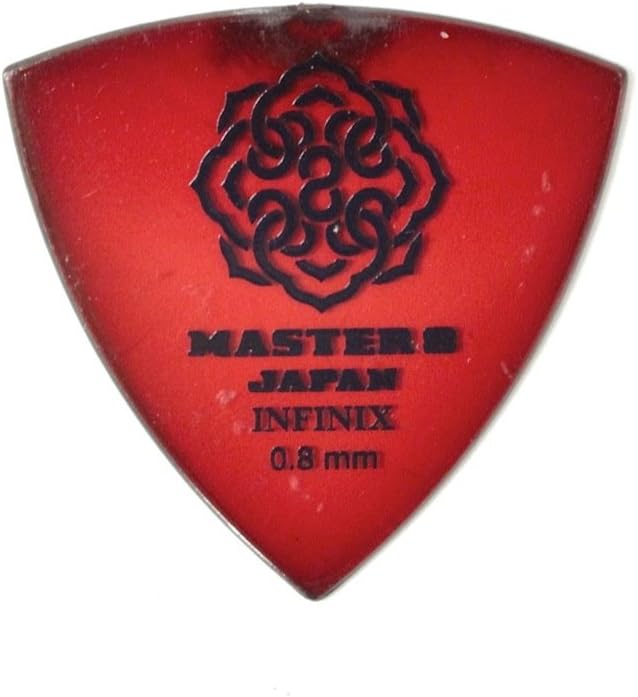　MASTER 8 JAPAN IF-TR080 INFINIX TRIANGLE 0.8mm ギターピック×10枚 型番 IFTR080 色 赤 素材 INFINIX 仕様 トライアングル サイズ(cm) 0.8 参考定価 0 重さ(g)...